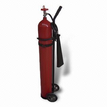 Buy Wholesale China 9kg Co2 Fire Extinguisher With Trolley And 5.0mm ...