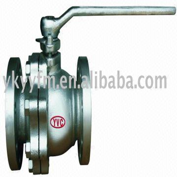 Buy Wholesale China Cast Iron Floating Ball Valve Jis-10k / 16k & Cast ...
