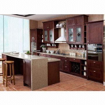 Buy Wholesale China Russia Ash Solid Wood Kitchen Cabinet/integrated ...