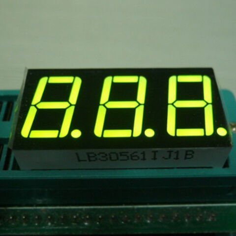 Triple-digit 0.56-inch Green 7-segment Led Display, Widely Used For Air ...