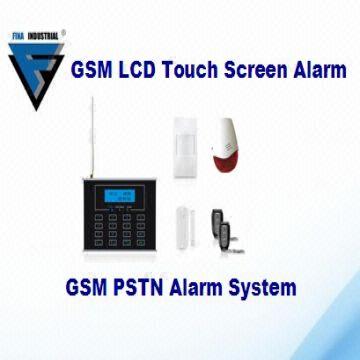 Lcd Gsm Pstn Alarm With Touch Keyboard Easy To Operate - Wholesale ...
