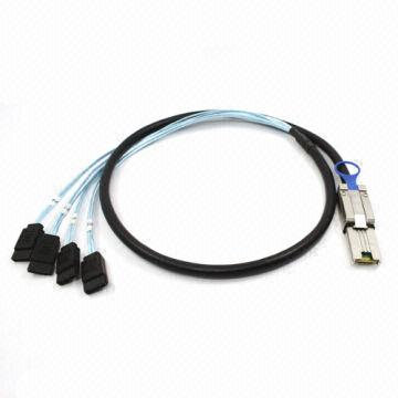 Buy Wholesale China External Mini Sas 26 Sff-8088 To 4 Sata Cable, Sff ...