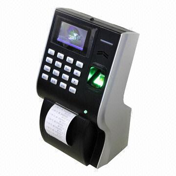 Buy Wholesale China Biometric Fingerprint Time Clock Mahine, Built-in ...