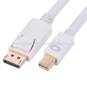 DisplayPort Cable, Supports 1.62 and 2.7Gbps over 4 lanes, DisplayPort ...