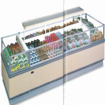 Buy Wholesale South Korea Open Island Freezer Showcase (for Frozen Food ...