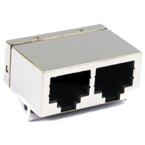 1 X 2-port Rj45 Connector With Table Up Pcb Jack And Low Profile $0.38 ...