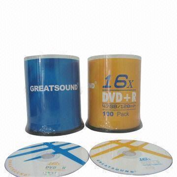 Buy Wholesale China Blank Dvd + Rs, 16x Speed, 4.7gb/120-minute, Silk ...