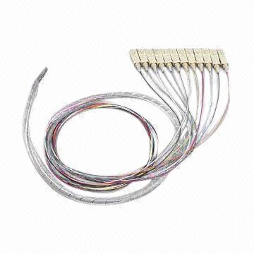 Buy Wholesale China Bundle Pigtail Fiber-optic Patch Cord With Spiral ...