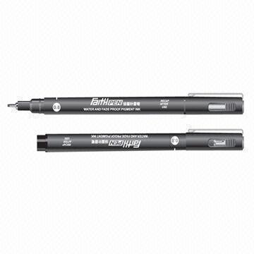 Buy Wholesale China Drawing Signature Pen, Durable Fiber Needle Tip ...