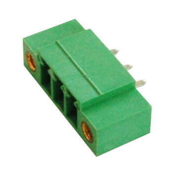 Vertical PCB Sockets with Flange, Made of Brass, Tin-plated, OEM/ODM ...