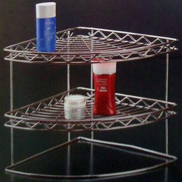 Buy Wholesale China 3-tier Shampoo Rack, Metal Wire Plating & Shampoo ...