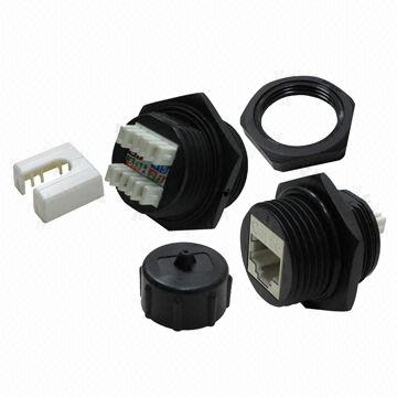 Waterproof IP67 Connectors, Industrial Solution, Cat5e/Cat6 Keystone ...