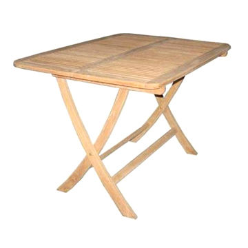 Foldable Table, Made of Burmese Teak Wood, - Buy Myanmar Foldable Table ...