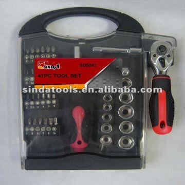Buy Wholesale China 41pc Dual Side Ratchet Screwdriver Bit And Socket ...