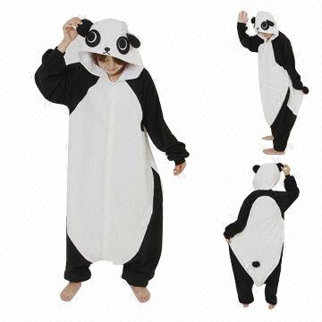 Panda Footie Pajamas For Kids