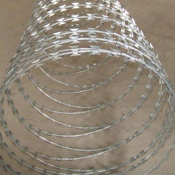 Galvanized Barbed Low Carbon Steel Wire With 12-16 Gauge, 3 To 6-inch ...