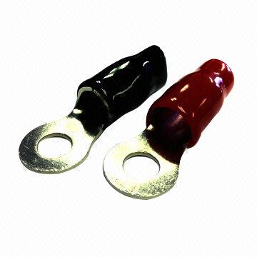 Buy Wholesale China Audio Power Ground Wire Ring Terminals With Red ...