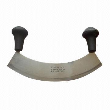 Herb Cutter, Made of Stainless Steel with Two Plastic Handles, Easy for ...