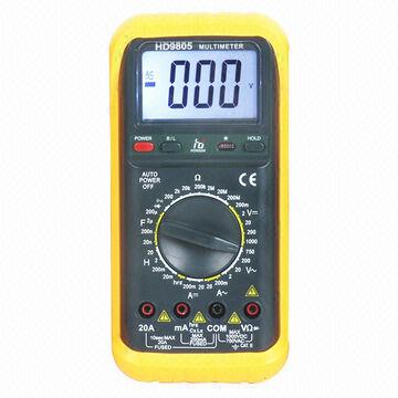 20H Inductance Newly Standard Digital Multimeter, - Buy Hong Kong SAR Standard Digital ...