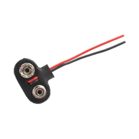 Buy Wholesale Taiwan 9 Volt Battery Snap, Standard Lead Length 150mm ...
