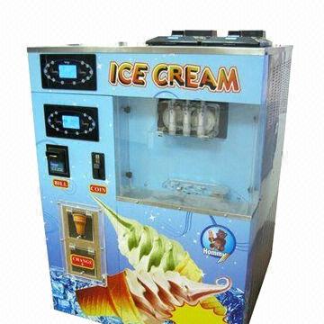 Automatic coin type self-service ice cream machine | Global Sources