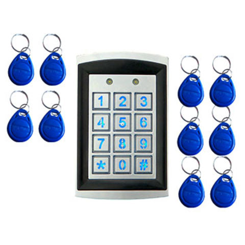 Standalone or Networked Access Control with 12V DC Output Voltage ...