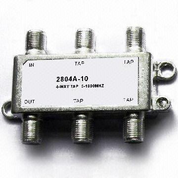 Buy Wholesale China 4-way Tap Catv/matv Connector For Indoor Use, Easy ...