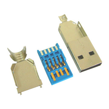 Buy Wholesale China Usb3.0 A Type Plug Solder Assembly Connector, 30v ...