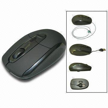 Fashionable Embedded Cable Mouse with 5,000,000 Times Lifespan, Optical ...