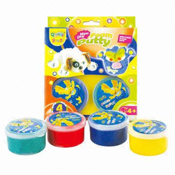 Buy Wholesale China Air Dry Foam Putty, Easily Molded, 4-color Mixed In ...