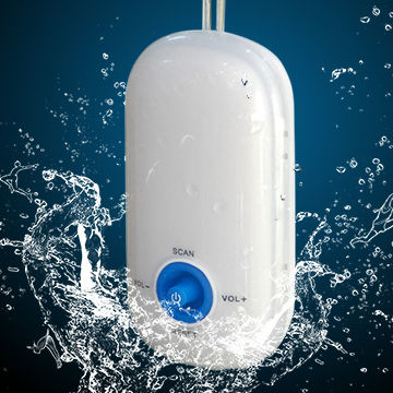 Buy Wholesale China Fm Shower Radio With 7-color Changing Light, Good ...