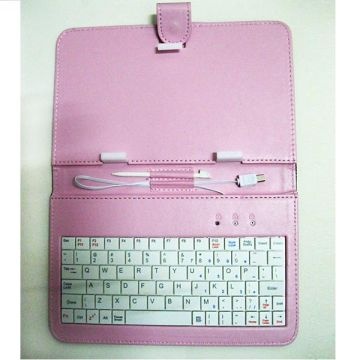 Buy Wholesale China Hot Selling Keyboard Cases, Pu Material, Pink Color ...