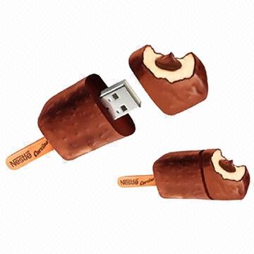 Custom-shaped USB Flash Drives, Made of Rubber | Global Sources