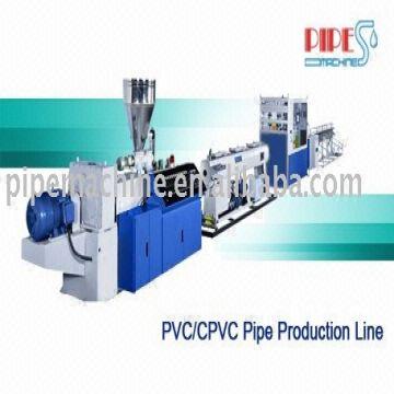 Buy Wholesale China Pvc/cpvc Pipe Production Line Extruders & Pvc/cpvc ...