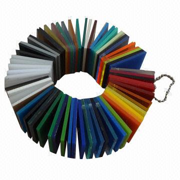 Buy Wholesale China Acrylic Sheet Color Card, Customized Colors ...