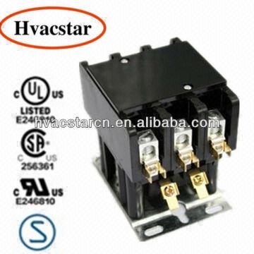 3 Poles 60a 24vac Definite Purpose Contactor(sa-3p-60a-24vac) - Buy ...