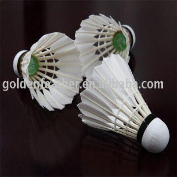 Buy Wholesale China Goose Feather Badminton Shuttlecock & Goose Feather ...