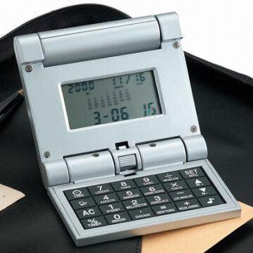 Buy Wholesale Canada World Time Clock / Calendar / Calculator & World ...