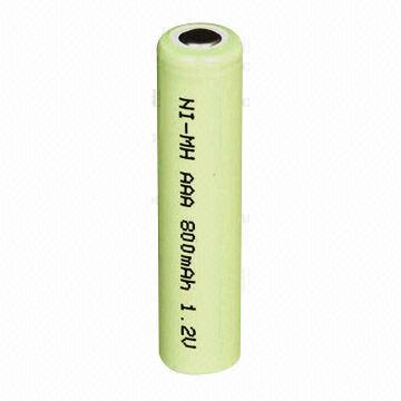 Buy Wholesale China Nimh Aaa 800mah Battery With 1.2v Nominal Voltage ...