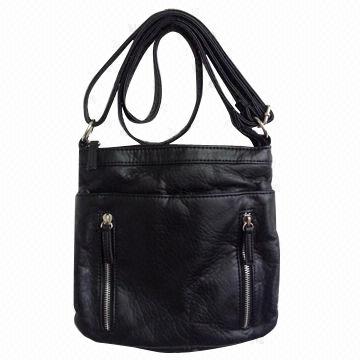 Buy Wholesale China Ladies' Pvc Washed Handbag With Tc Lining And ...