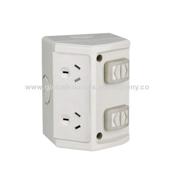 Buy Wholesale China Weather-resistant Socket With Switch, Twin, Saa ...