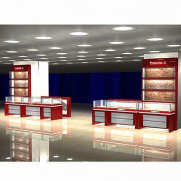 Buy Wholesale China Jewelry Display Counter, Mdf, Painting Finish ...