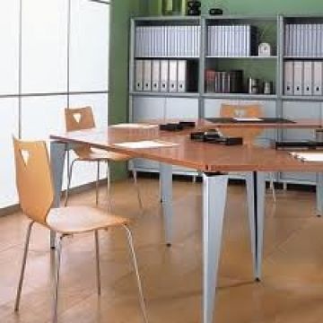 Buy Wholesale United Kingdom Grey Powder Coating Triangular Metal Table ...