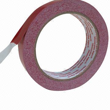Buy Wholesale China Red Double-sided Tape With Crepe Paper, Strong Red ...