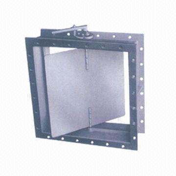 Buy Wholesale China Dj41w Manual Rectangle Butterfly Valve, -28 To 350 ...