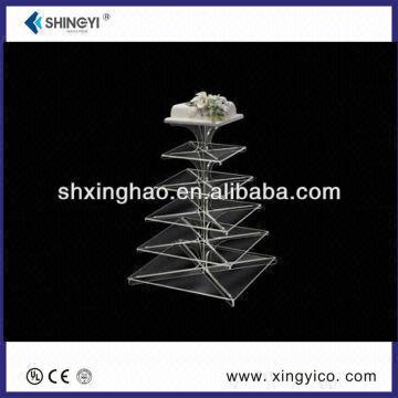 Buy Wholesale China Pop Acrylic Wedding Cake Display Rack/perspex Racks ...