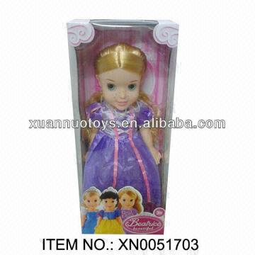 Buy Wholesale China 16 Inch Soft Plastic Princess Fashion Doll & 16 ...