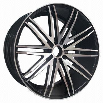 20- and 22-inch SUV black custom styling aluminum alloy wheel rim, 5 ...