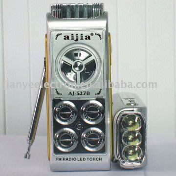 Bulk Buy China Wholesale Led-torch-fm-radio Aj-527b from Wenyuan ...