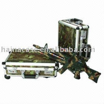 Buy Wholesale China Abs&aluminum&leather Gun Carry Case & Abs&aluminum ...